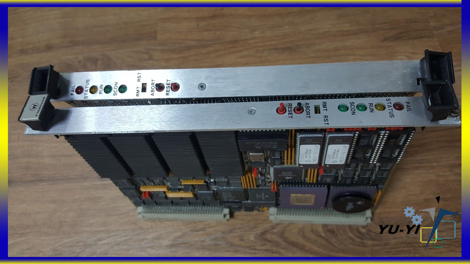 MOTOROLA VME BOARD MVME 64-W5892B01B REV B - PLC DCS SERVO Control MOTOR POWER SUPPLY IPC ROBOT